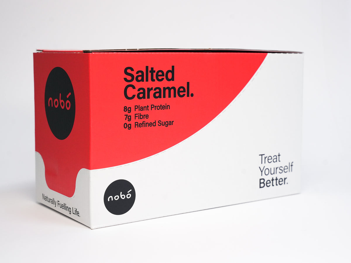 Salty Caramel Dairy Free Chocolate Bar | Nobó