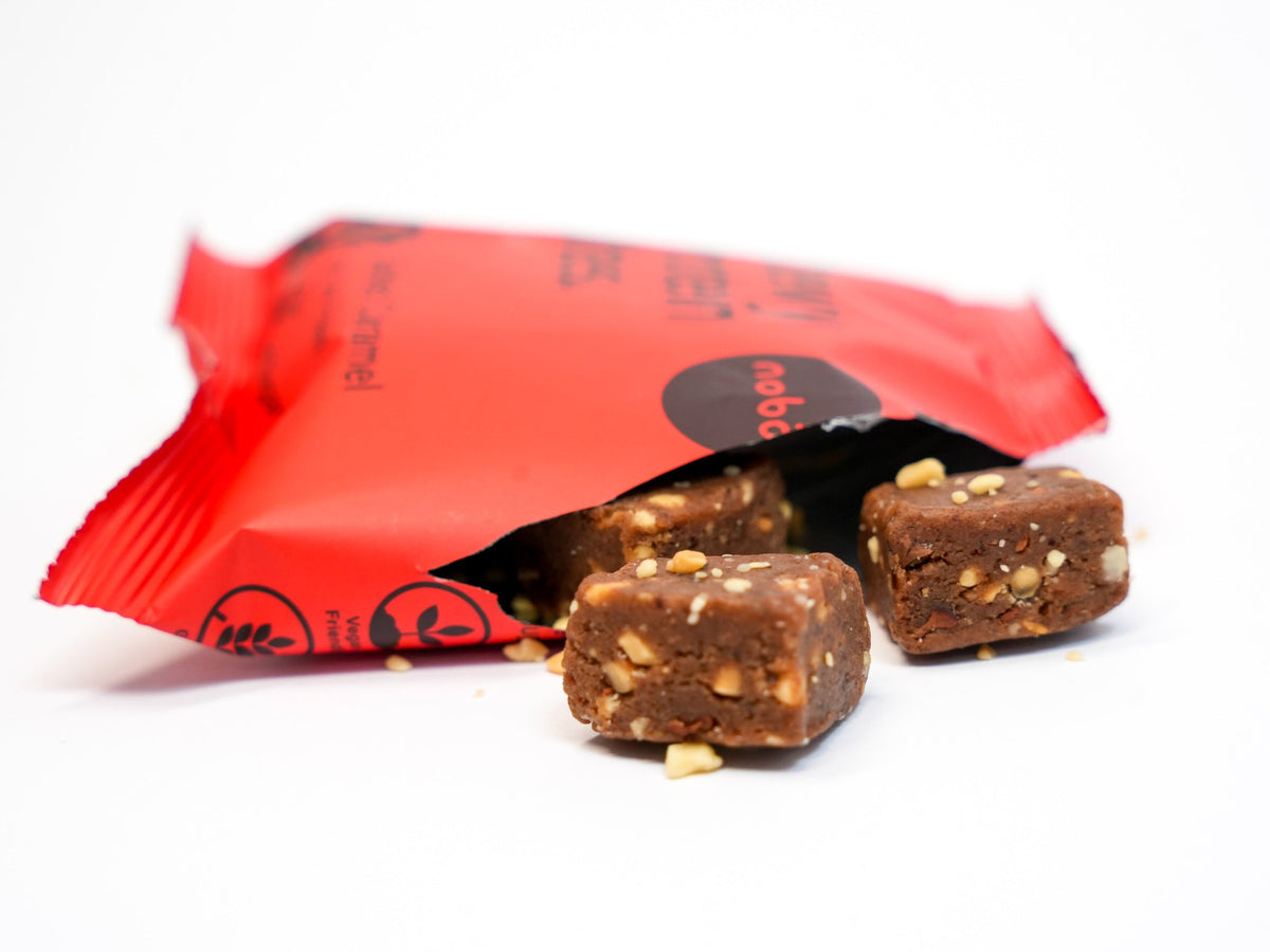 Salty Caramel Dairy Free Chocolate Bar | Nobó